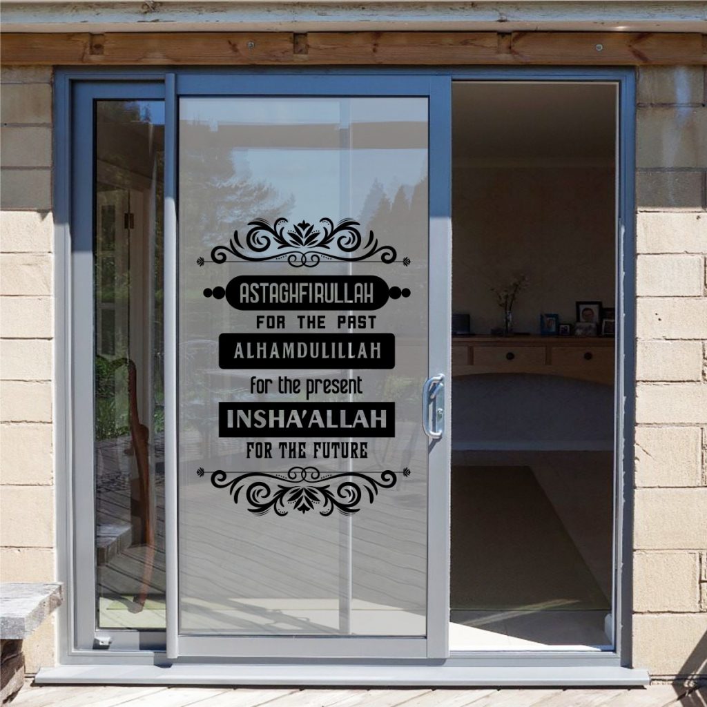 Sticker Kaca Motive Cafe - Pusat Wallsticker